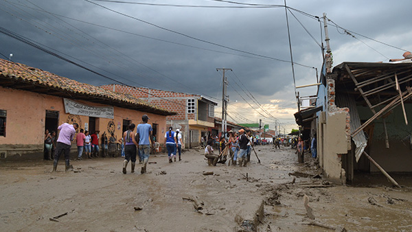 Corinto: ¡un mar de lodo!