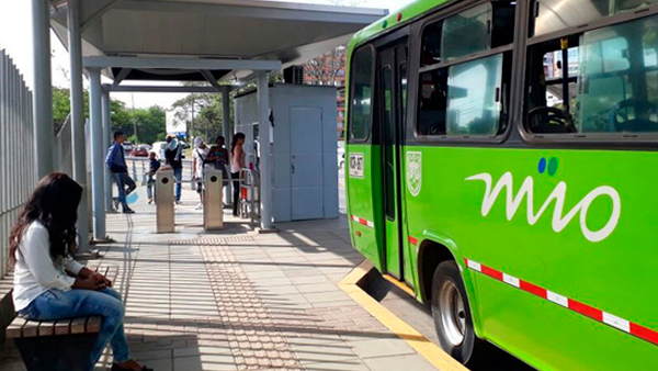 A partir del 14 de enero se empieza a restablecer algunas rutas del MIO