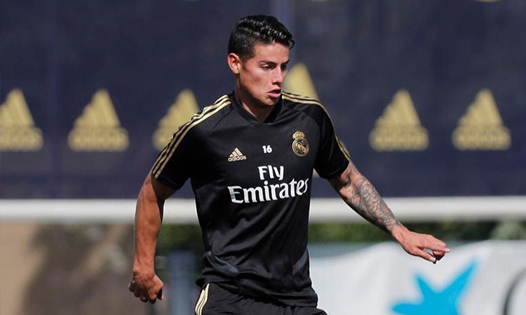 James Rodríguez aprovecha el parón para su 'puesta a punto'