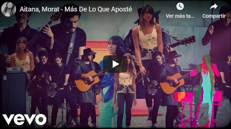 Aitana y Morat presentan “Más De Lo Que Aposté”
