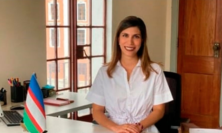 María Fernanda Santa en la dirección de la CCI